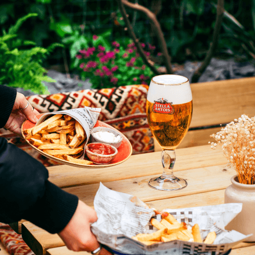 Restaurante en el norte de Bogotá, Frites Artois | Stella Artois